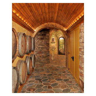 Mediterranean Wine Cellar - Mediterranean - Wine Cellar - Boston | Houzz