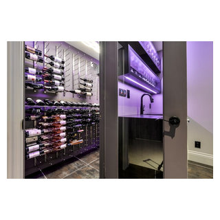 Montgomery Walk in wine cellar - Modern - Wine Cellar - Toronto - by ...