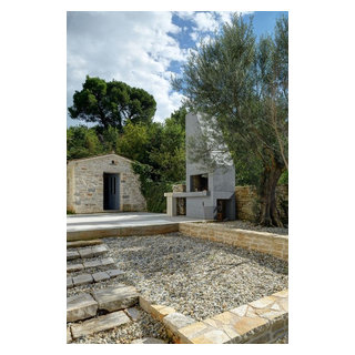 Reconstruction of old stone villa - Mediterranean - Wine Cellar - Other ...