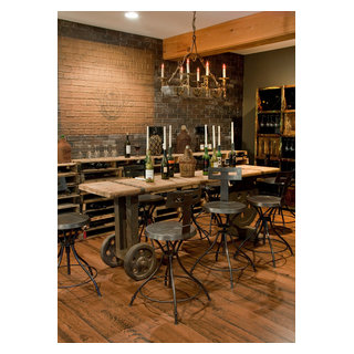 Rolling Wine Cellar Table - Traditional - Wine Cellar - Cincinnati - by ...