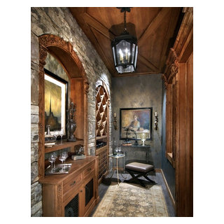 Rustic Wine Cellar - Mediterranean - Wine Cellar - Atlanta - by Cynthia ...