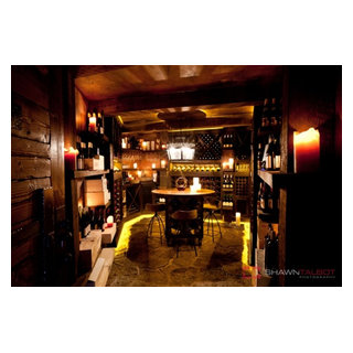 Sheerwater Wine cave - Traditional - Wine Cellar - Vancouver - by Ron ...