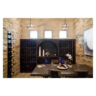 The Ravencrest - Beach Style - Wine Cellar - Kansas City - by SAB Homes ...