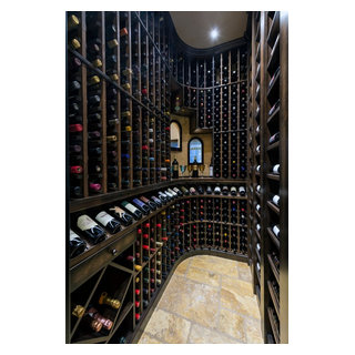 Traditional Wine Cellar Arizona - Mediterranean - Wine Cellar - Phoenix ...