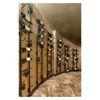 Tuscan Style Basement - Mediterranean - Wine Cellar - Omaha - by Nathan ...