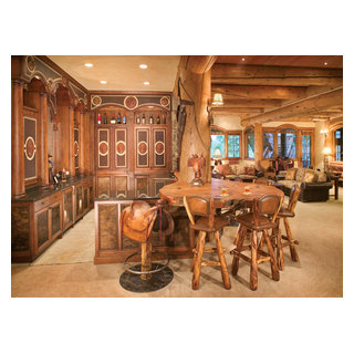 TYL Ranch - Rustic - Wine Cellar - Denver - by Gunson Custom Mountain ...