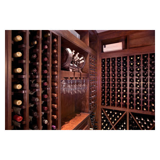 Walk-In Wine Cellar - Midcentury - Wine Cellar - Chicago - by Glenview ...