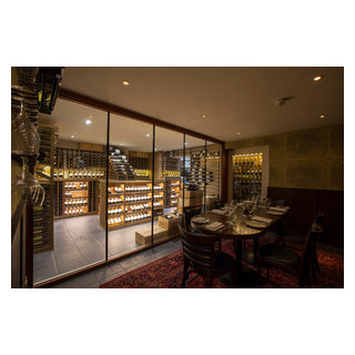 Wine Cellar, Redwood, finished in Dark Oak - Covent Garden, London ...