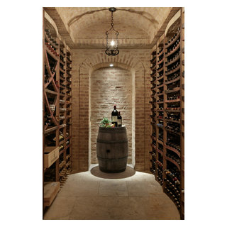 Wine Cellars in Stone - Mediterranean - Wine Cellar - Los Angeles - by ...