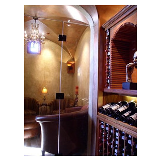 Wine/Cigar Room - Traditional - Wine Cellar - Orange County - by ...