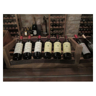 Wine Display Row; Ideal for Showcasing Valuable Wines - Traditional ...