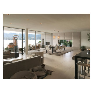 Villa am See in Österreich - Modern - Wohnbereich - München - von Egg ...
