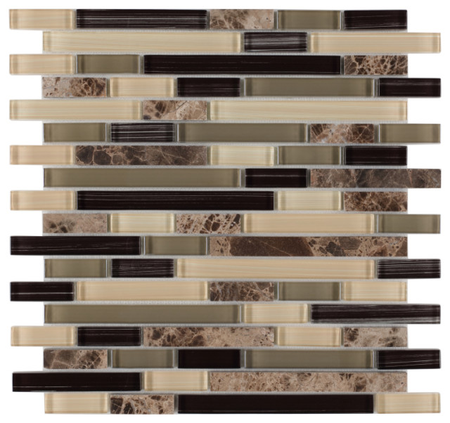 City 11.75 x 12 - Contemporary - Mosaic Tile - by Fancy Tiles and ...