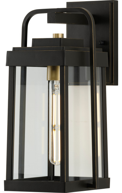 Luxury Transitional Wall Sconce, Olde Bronze - Transitional - Outdoor ...