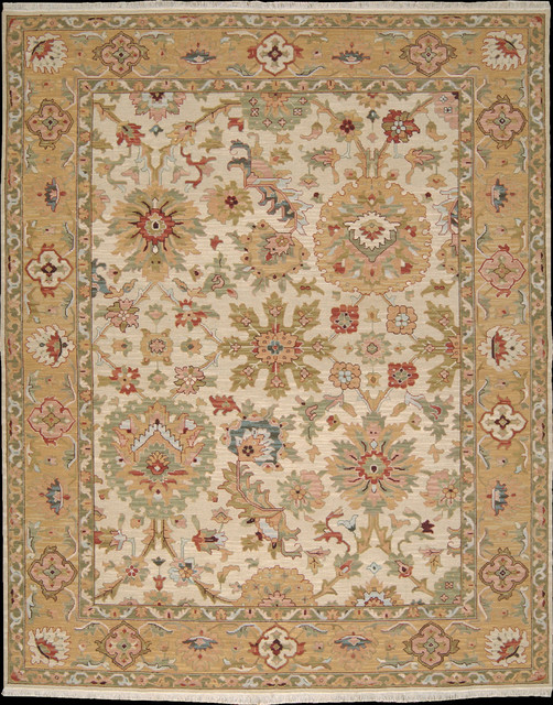 Nourison Nourmak Beige Area Rug, 12'0" x 15'0" - Mediterranean - Area ...