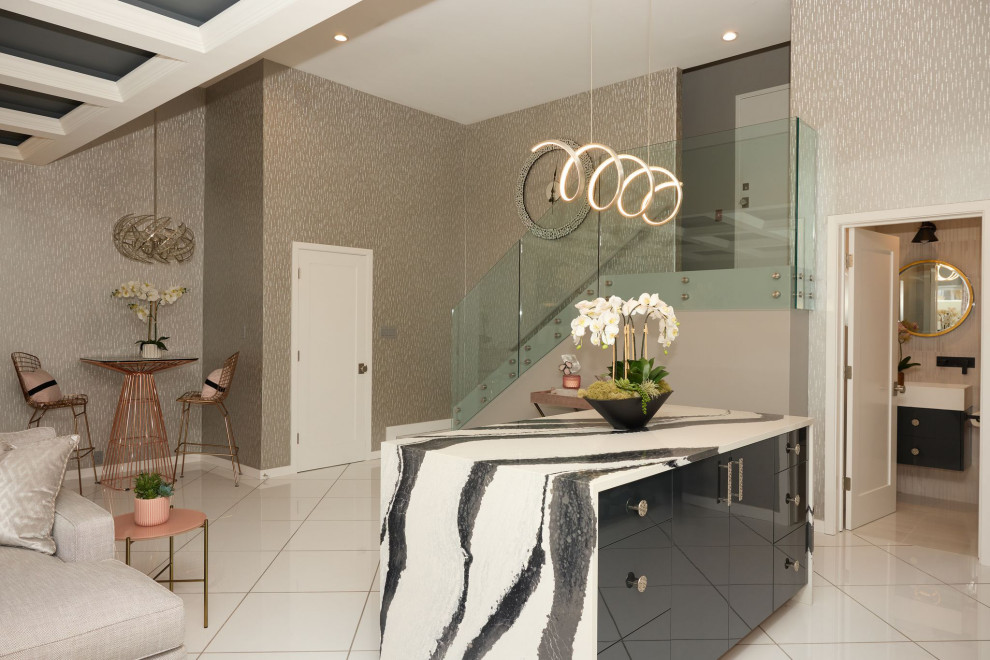 Barbie's Art Deco Townhouse - Eclectic - Basement - Los Angeles - by ...