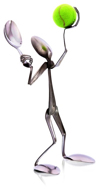 Tennis Player - Spoon - Contemporary - Decorative Objects And Figurines ...