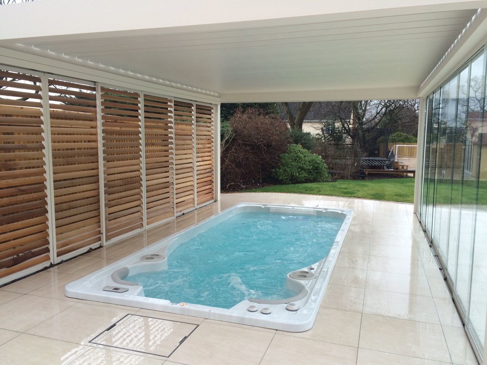 Self Cleaning Swimspa and Rotating Roof Enclosure - Pool - Other - by ...