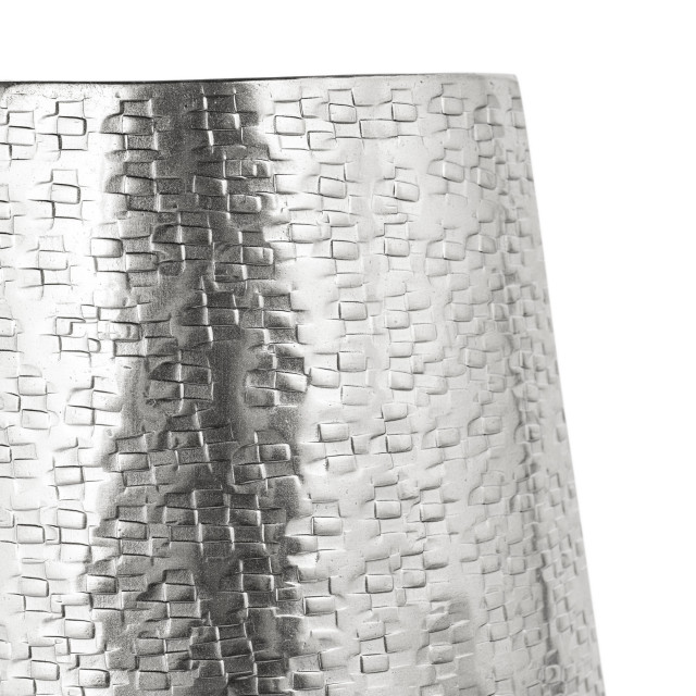 Galen Metal Table Vase, Small Silver - Contemporary - Vases - by Gild ...