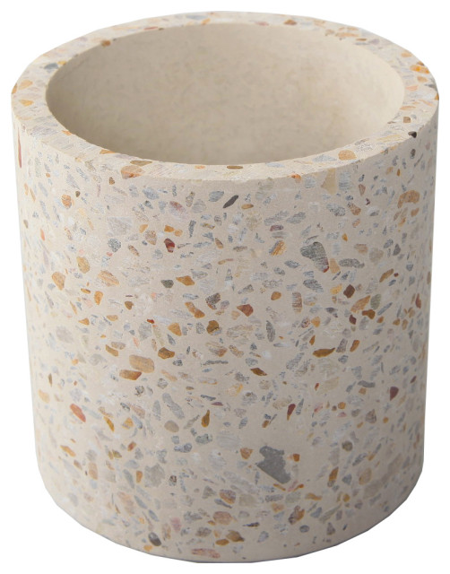 4" Terrazzo Pot - Contemporary - Indoor Pots And Planters - by Flora ...