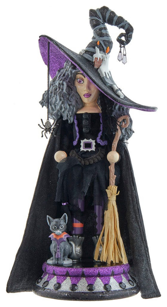 Kurt Adler 17" Hollywood Witch Nutcracker, 17" - Holiday Accents And ...