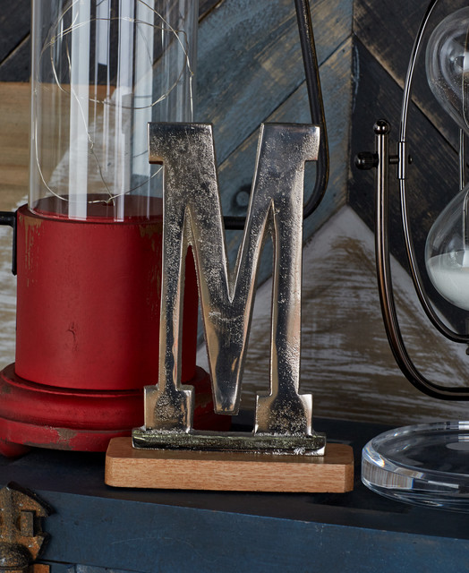 Simpson 6-Piece Decorative Letter Set - Contemporary - Decorative ...
