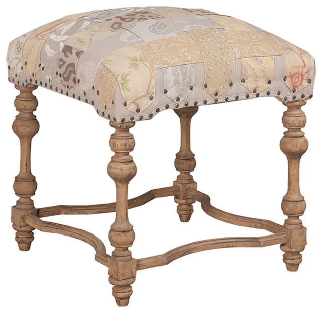 ELK HOME 651512 Acorn Cottage Ottoman - French Country - Footstools And ...