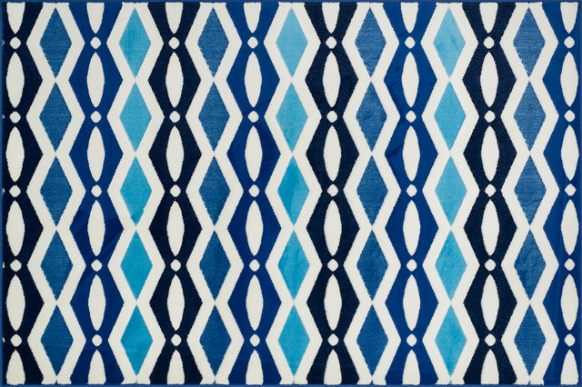 Juniper Contemporary Rug JUNIJN-03IVBB, 4'-4" X 6'-7" - Contemporary ...