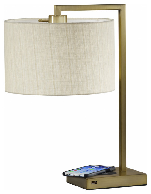 Brass Metal Table Lamp - Transitional - Table Lamps - by VirVentures ...