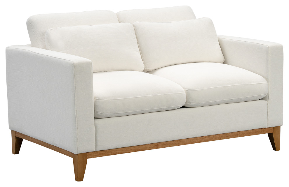 Salena Fabric Loveseat - Transitional - Loveseats - by Abbyson Home | Houzz