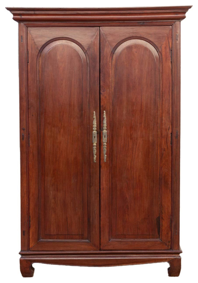 Fine French Colonial Rosewood Armoire - Traditional - Armoires And ...