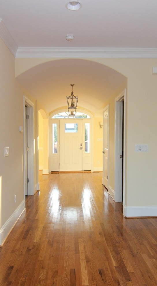 Barrel Vault Hallway to Foyer - Traditional - Raleigh - by Stanton Homes