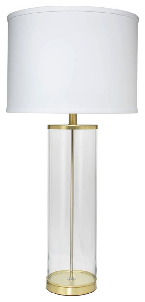 Chantel Clear Table Lamp - Transitional - Table Lamps - by Rustic Home ...