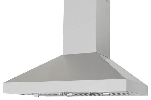 Residential Wall-Mount Range Hood, 48" - Contemporary - Range Hoods And ...