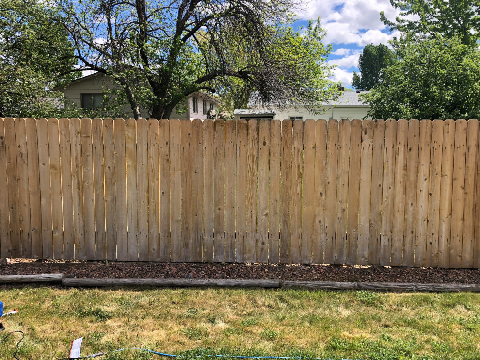 Fence Powerwash and Stain - Exterior - Other - by H & H Fence | Houzz