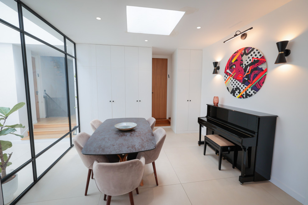 Vincennes - Rénovation complète d'une maison de luxe - Moderne - Salle ...