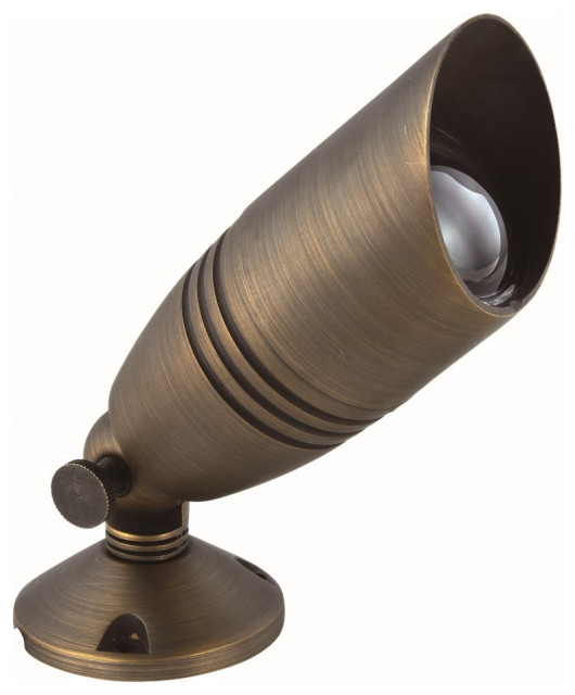Elitco Aera Outdoor Cast Spot Light C029 - Antique Brass - Transitional ...