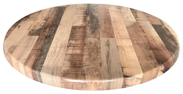 Diameter Rustic, Indoor/Outdoor EnduroTop Table Top, 36", 36 ...