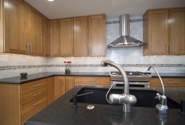 Craftsman Style Cherry Kitchen