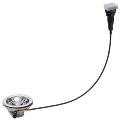 Franke FRTWIST-SN Manor House Twist Waste Kit, Satin Nickel ...