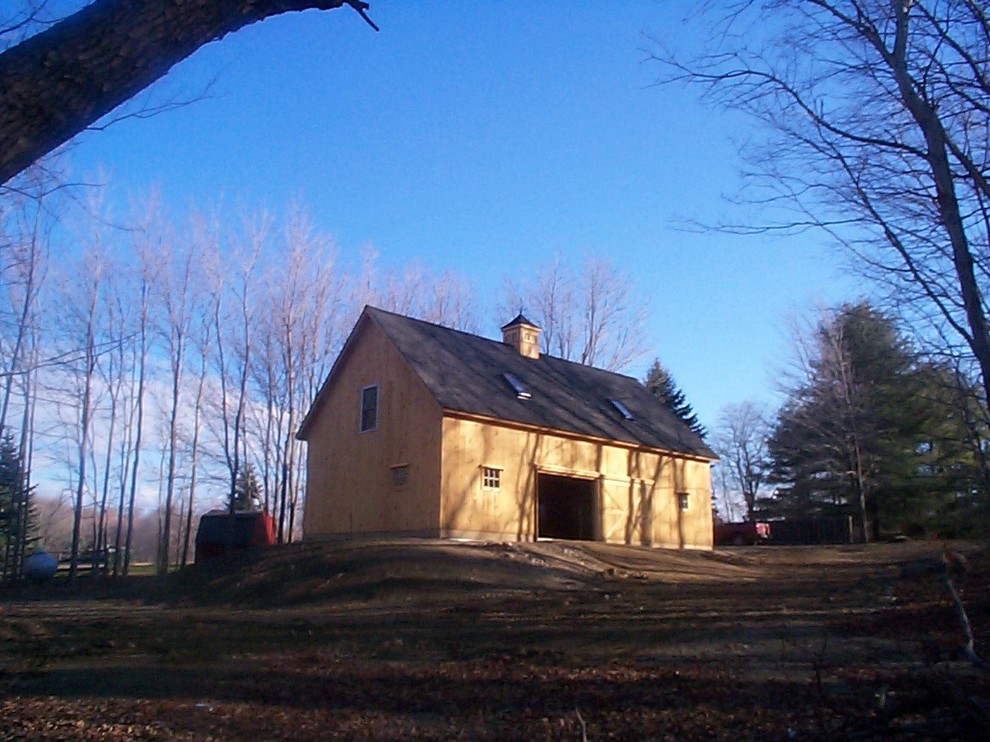 Gable Style Pole Barns - Traditional - New York - by PINE RIDGE POLE ...