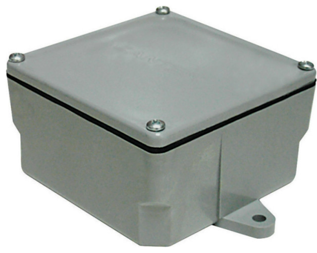 Cantex 5133710U PVC Molded Junction Box, 6" x 6" x 4" - Transitional ...