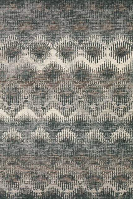 Abstract Chevron Power Loomed Thro, 5'x7'6" - Contemporary - Area Rugs ...
