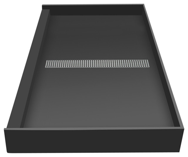Tile Redi RT3660C-PVC Redi Trench 60" x 36" Rectangular Shower - Shower ...