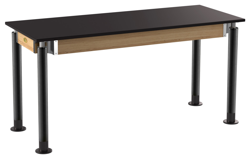 NPS Signature Science Lab Table, Black, Chemical Resistant Top ...