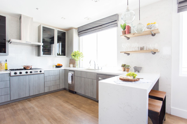 Stickybeak of the Week: Ocean View Inspires Coastal-Modern Kitchen ...