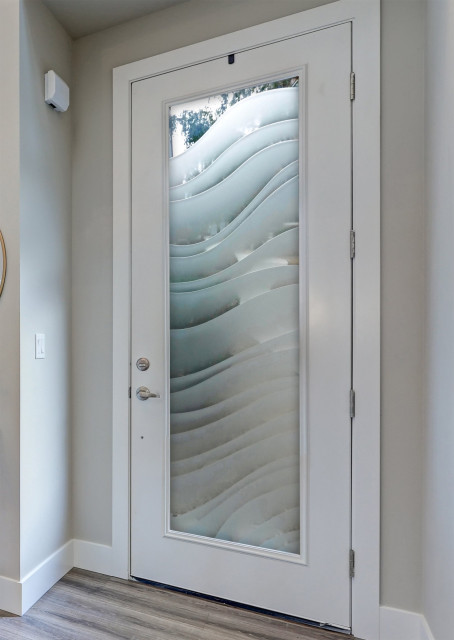 Front Door - Dreamy Waves - Fiberglass Smooth - 30" x 80" - Book/Slab ...