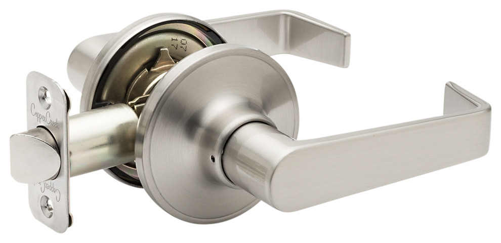 Passage Lever, Satin Stainless - Transitional - Door Levers - by Copper ...
