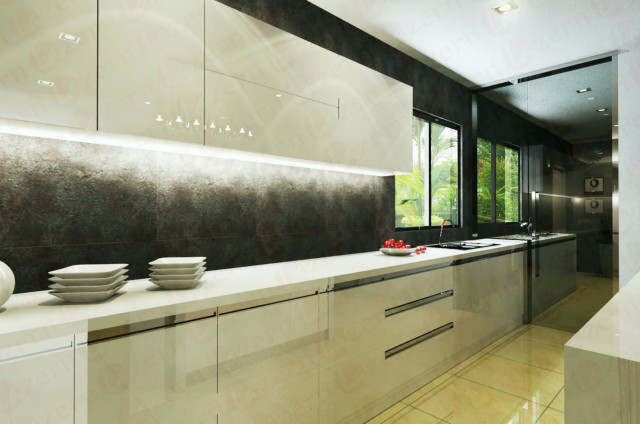 Beautiful Modular Kitchen Design By Our Team in Parallel Shape - Modern ...