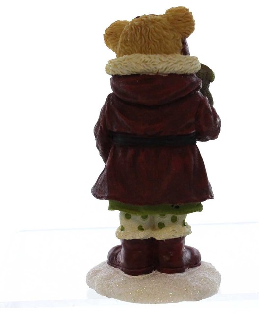 Boyds Bears Resin HEIDI GOODFRIEND w/ HOO...WARM WISHES Bearstone ...